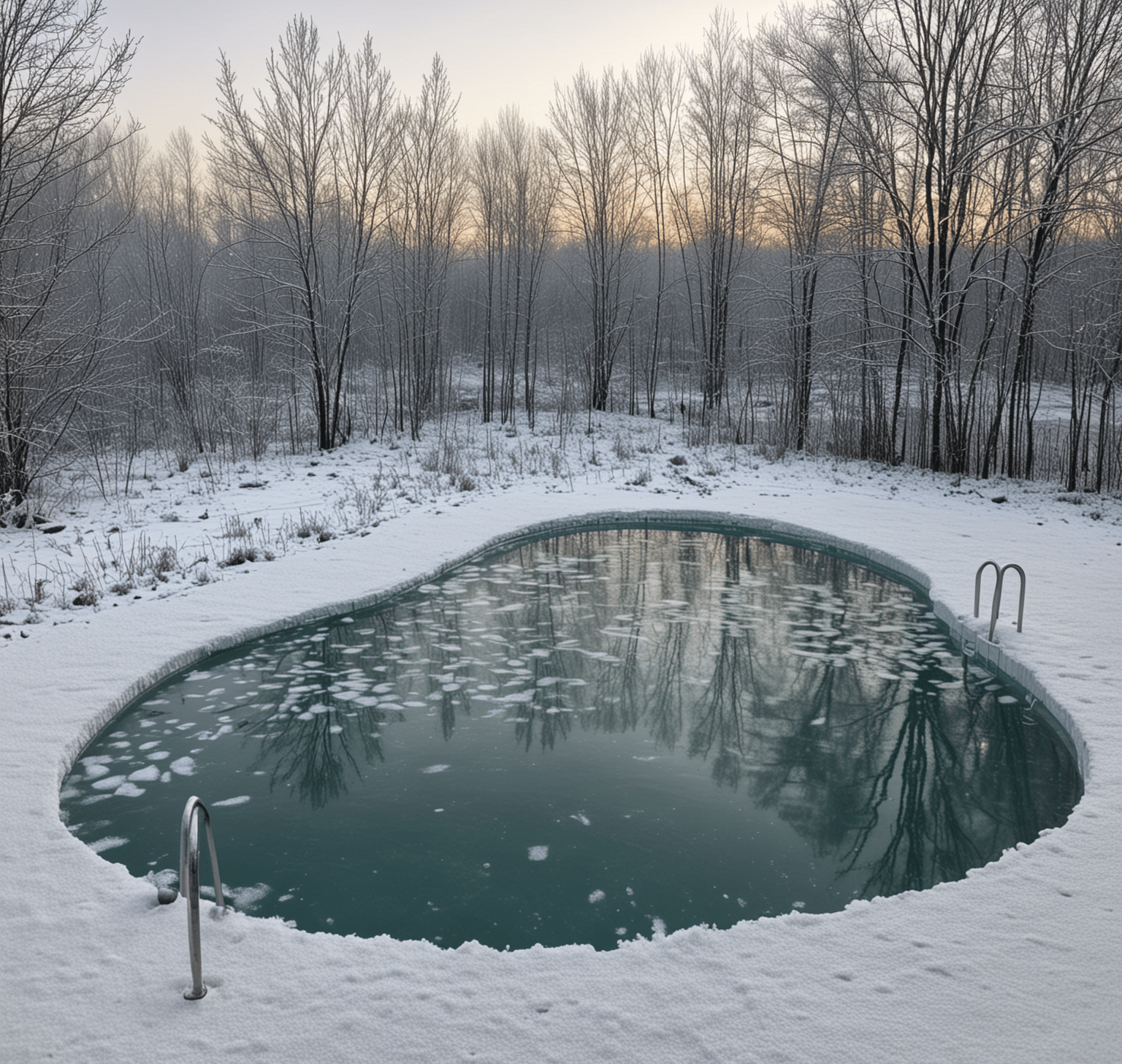 Frozen Swimming Pool — How to Fix It and Avoid It - Carlton Pools